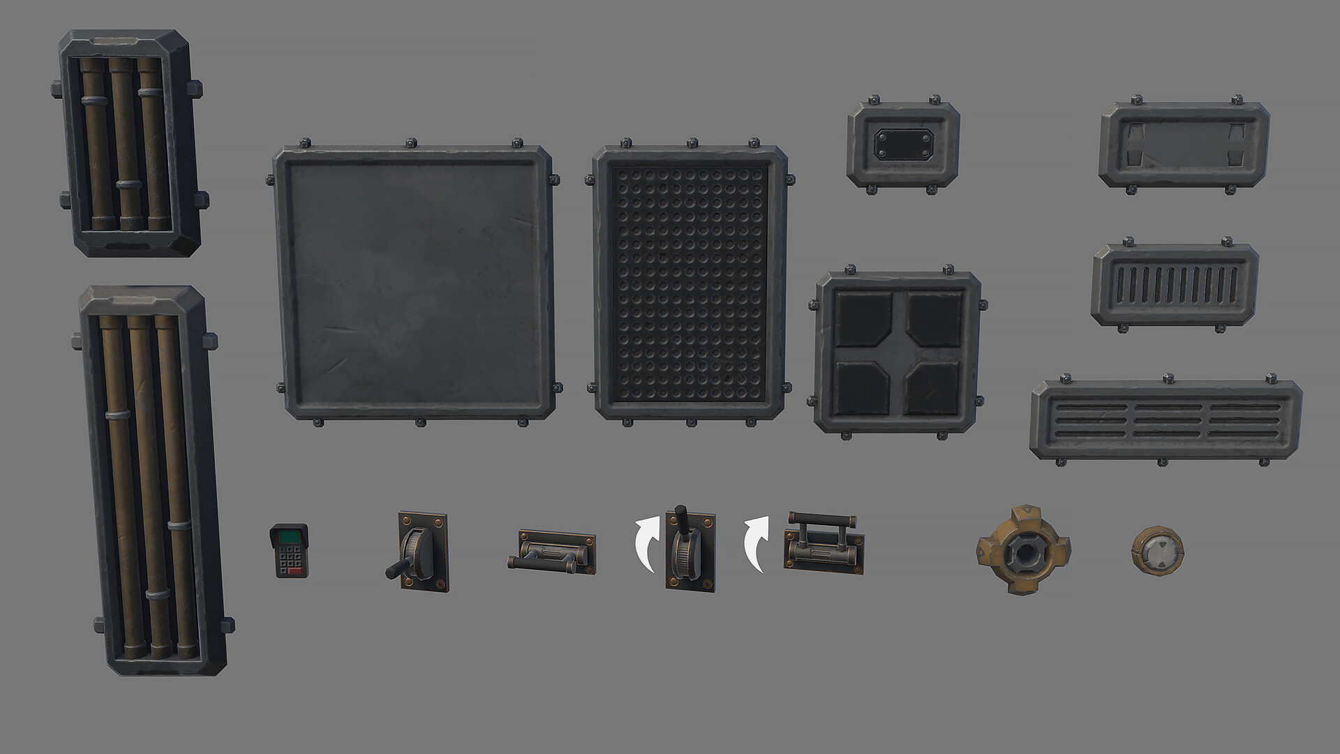 Mateusz Nawrot ♠ - Modular Sci-Fi interior