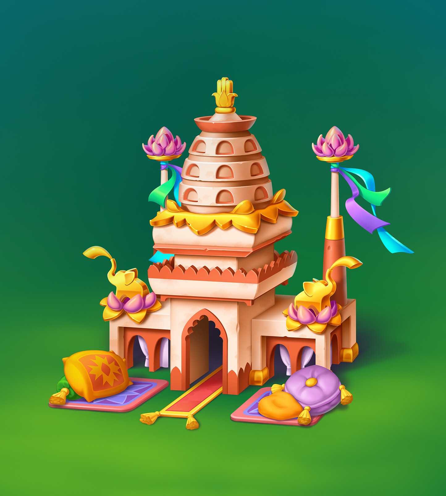 ArtStation - Indian Castle