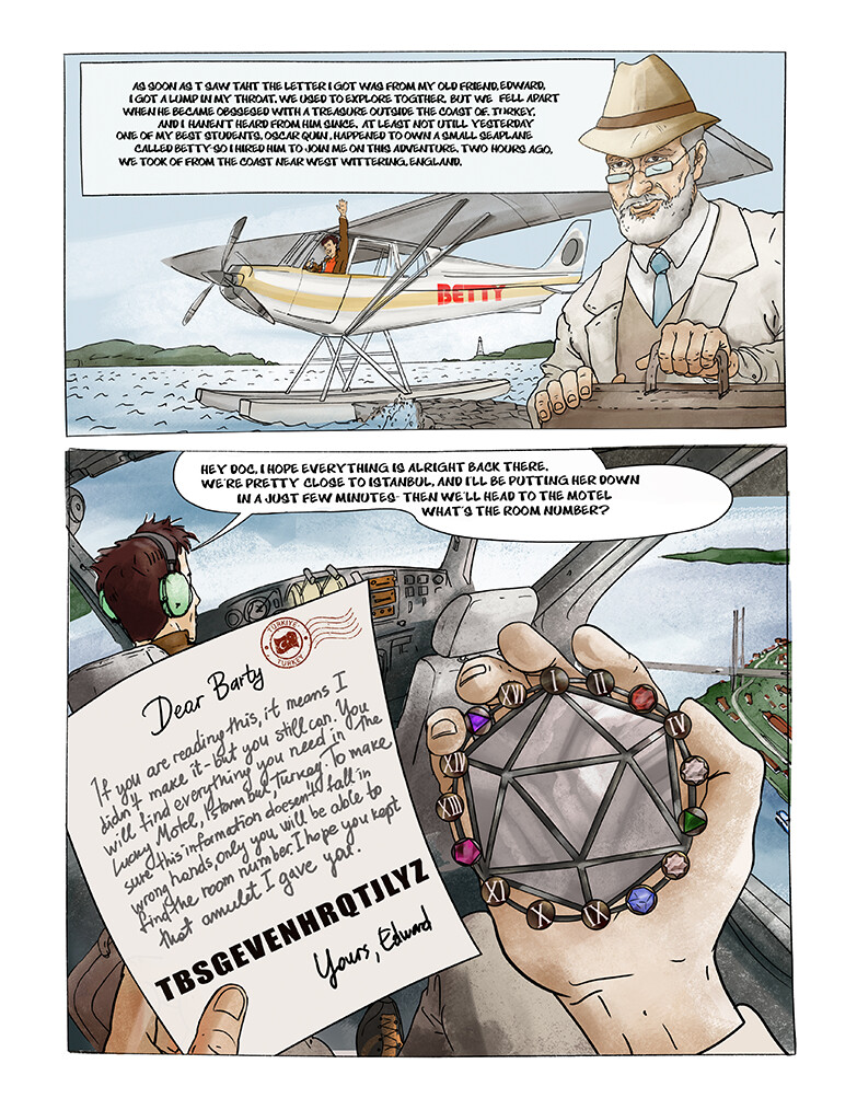 Natasha Andonova - THE GILDED CARCANET Board Game by Escape Room Geeks