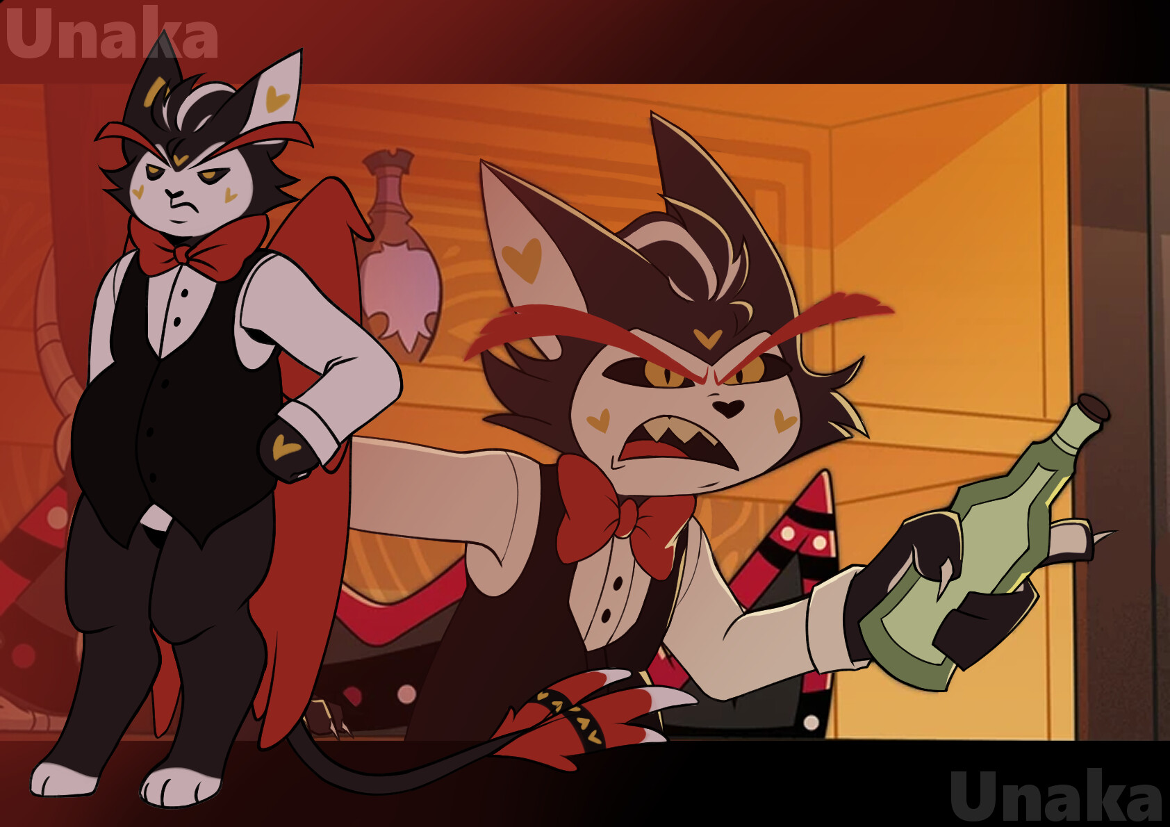 ArtStation - Husk from Hazbin Hotel in my style and in vivziepop style