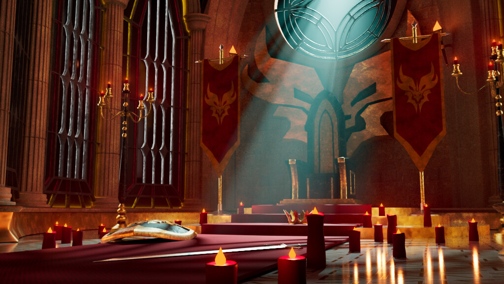 ArtStation - Throne Room