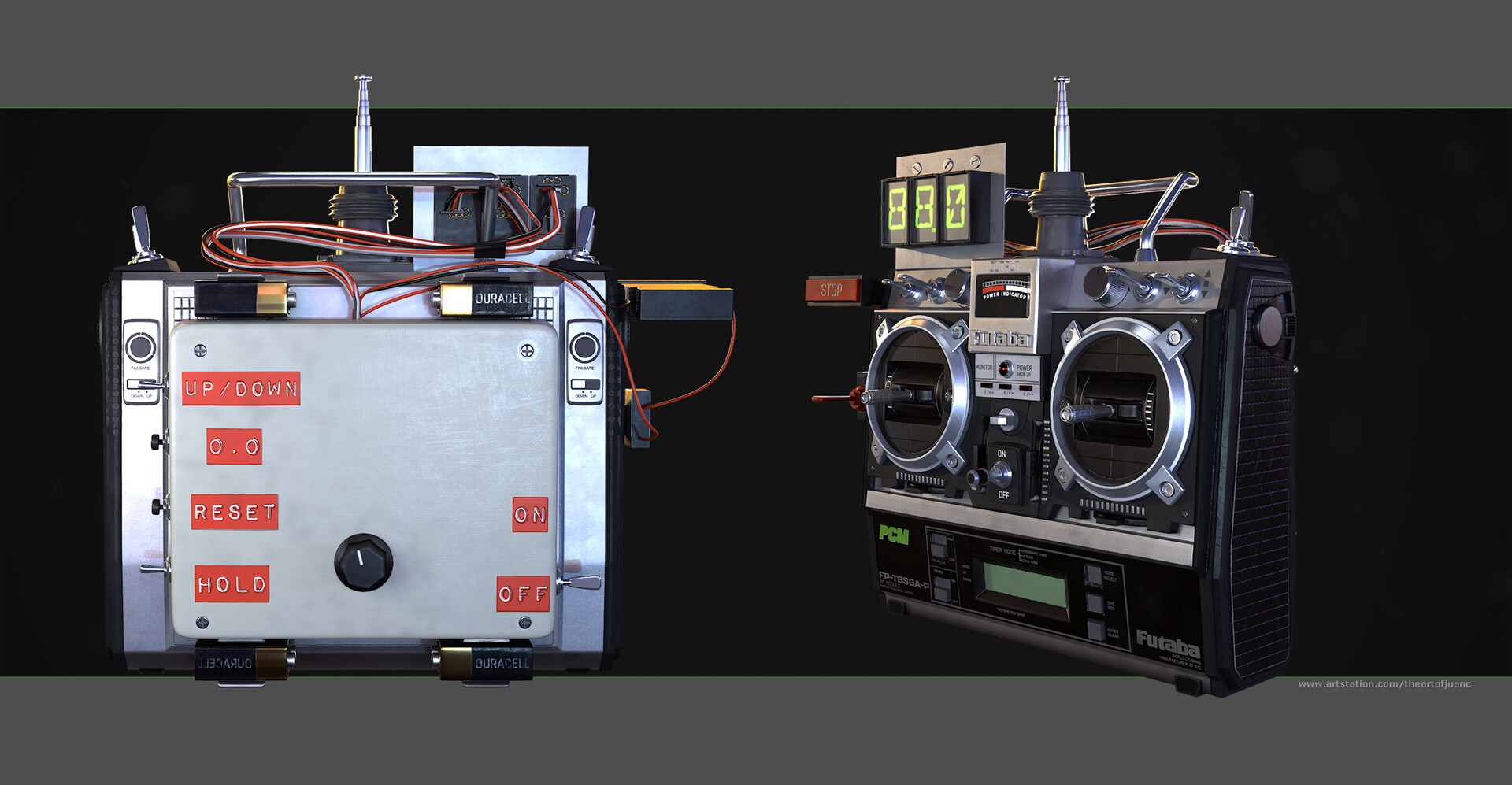 Juan Castellon - Back to the Future RC control