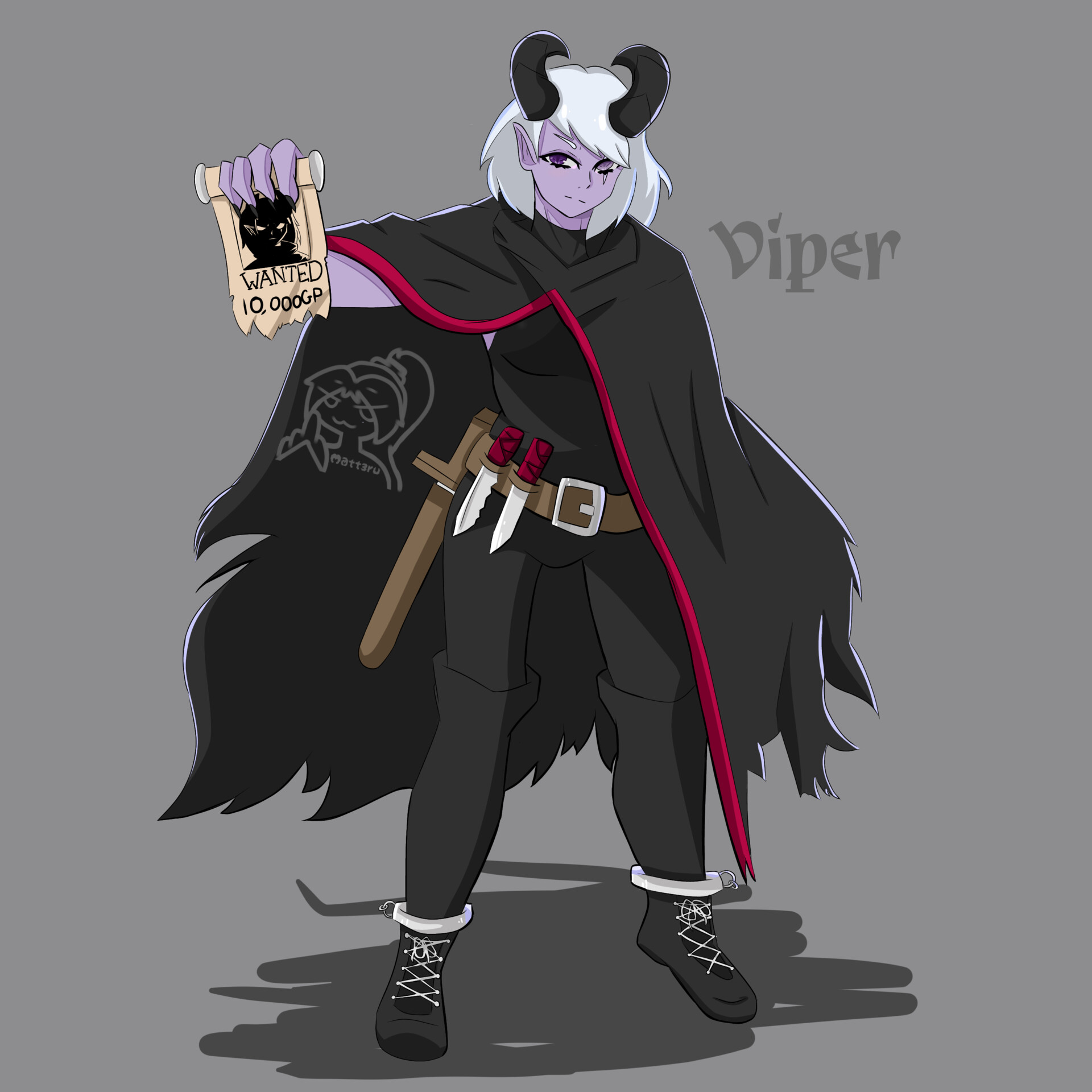 ArtStation - Viper the Devilish Rogue