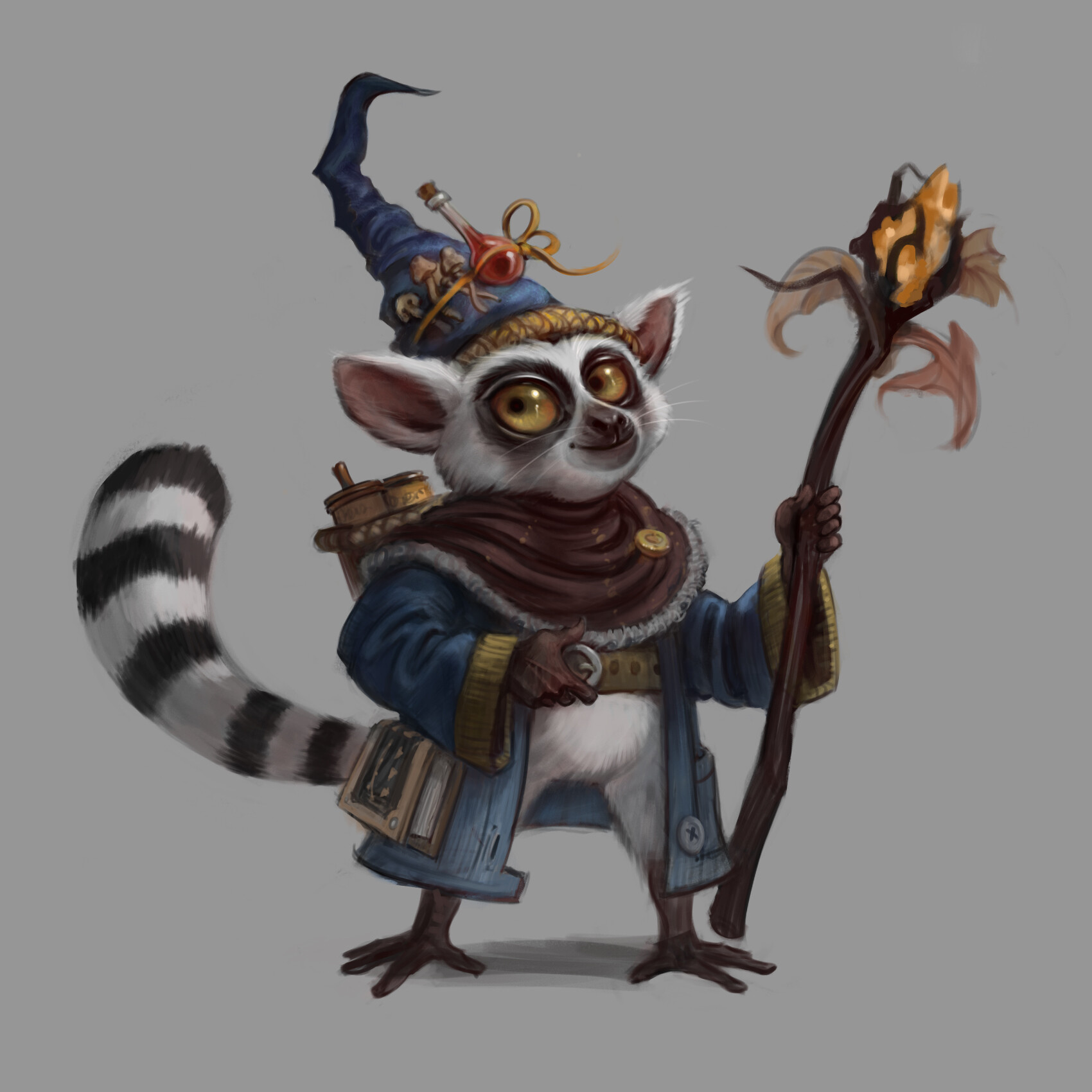 ArtStation - Wizard Lemur