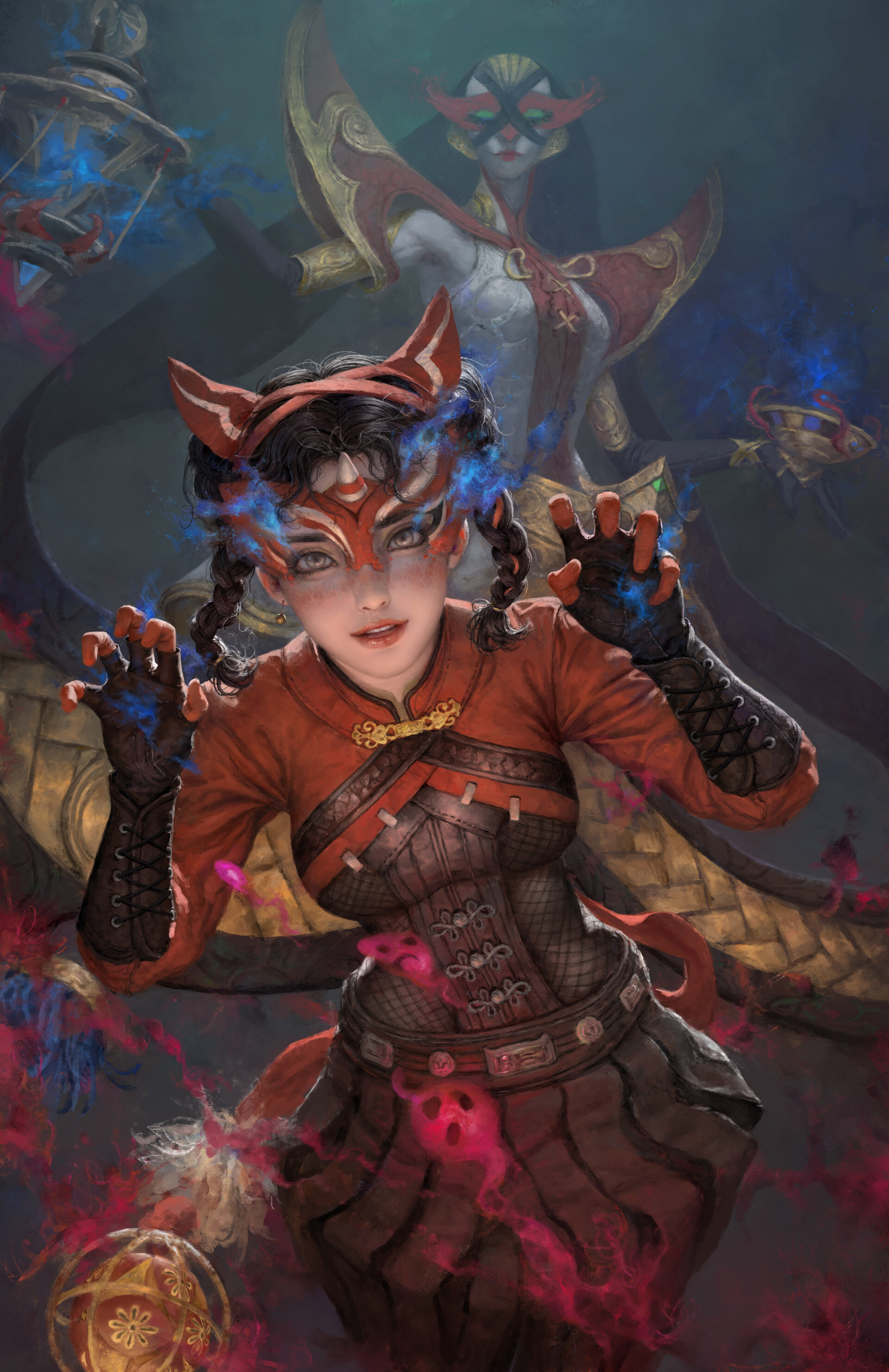 ArtStation - FAN ART: P5X 李瑶铃