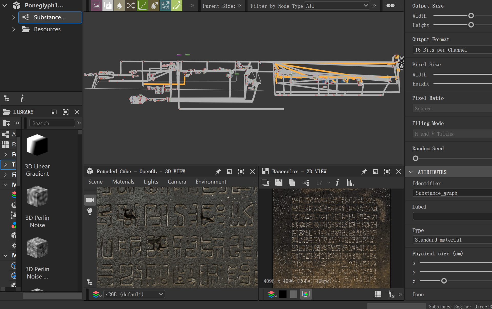 Xinping Cui - Material of Monument Stone / Poneglyph