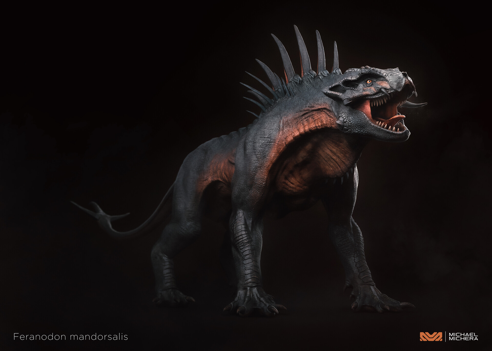 ArtStation - Feranodon Mandorsalis