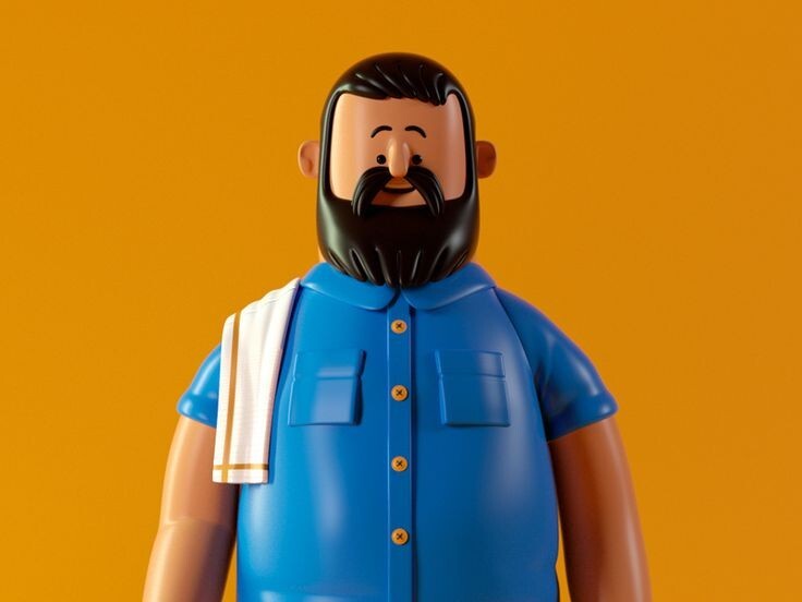 ArtStation - Indian vendor (character illustration)