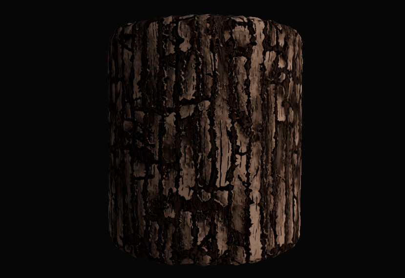 ArtStation - Bark Material