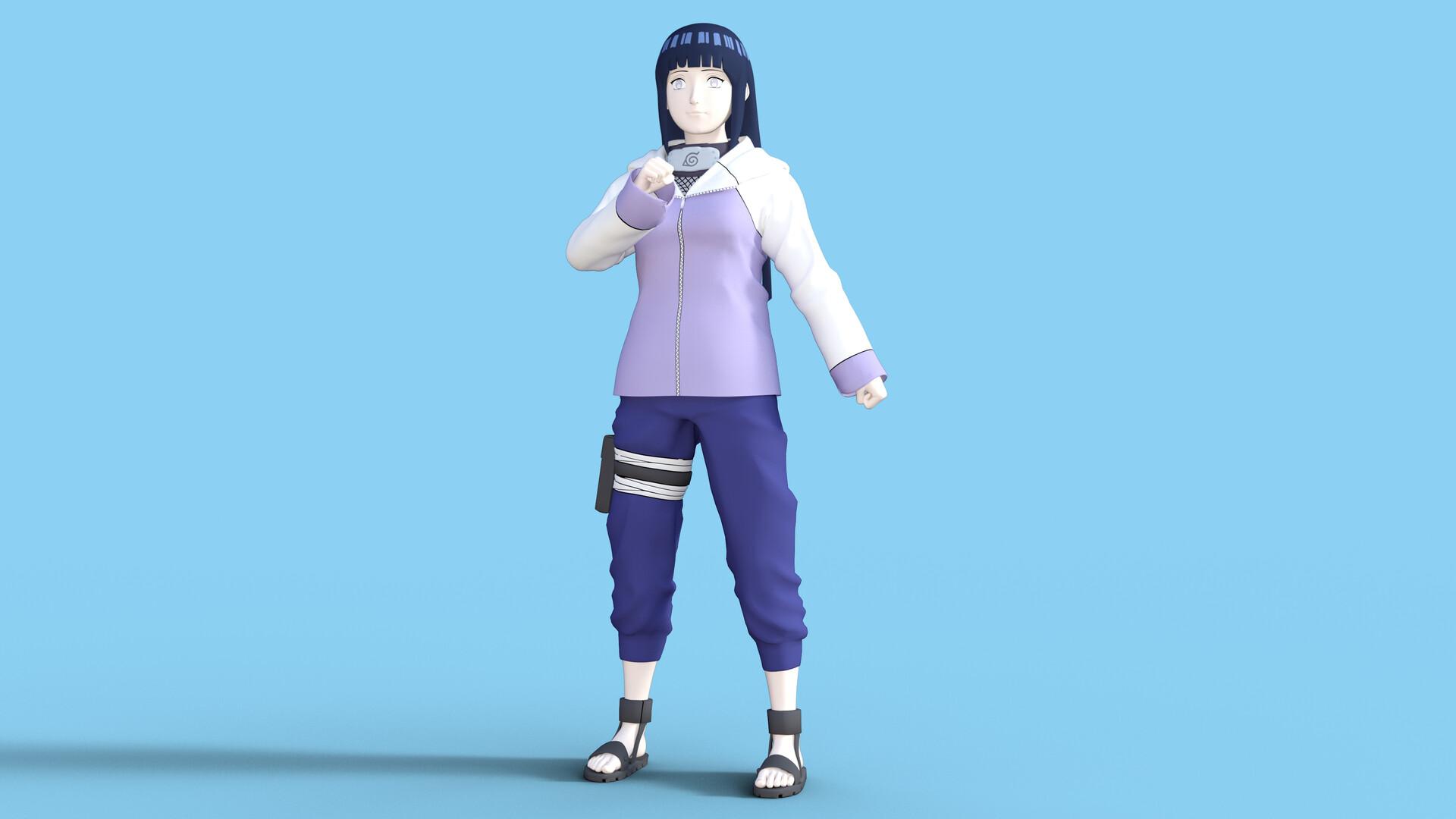 hinata hyuga render