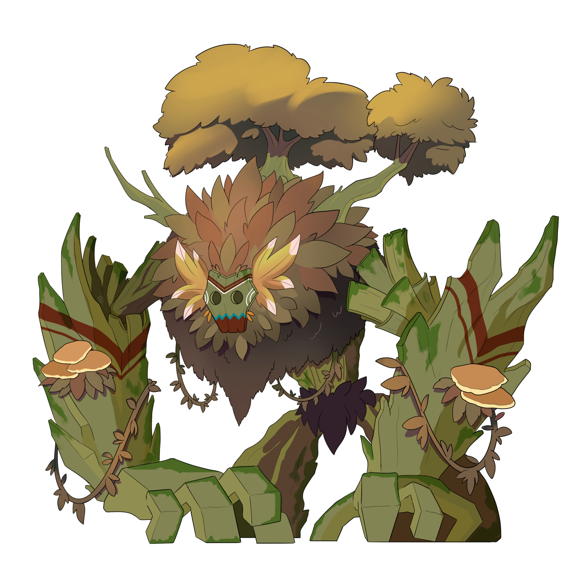 forest golem rogueblox