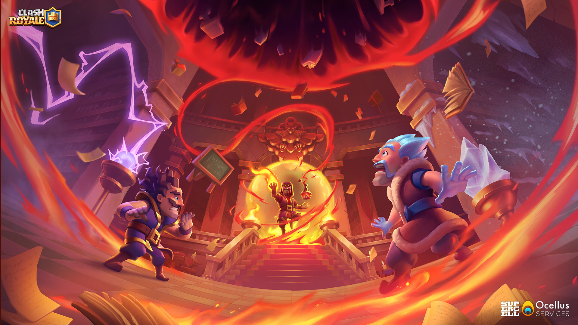 Ocellus - SERVICES - Clash Royale - Loading Screen Magic Mayhem 🪄