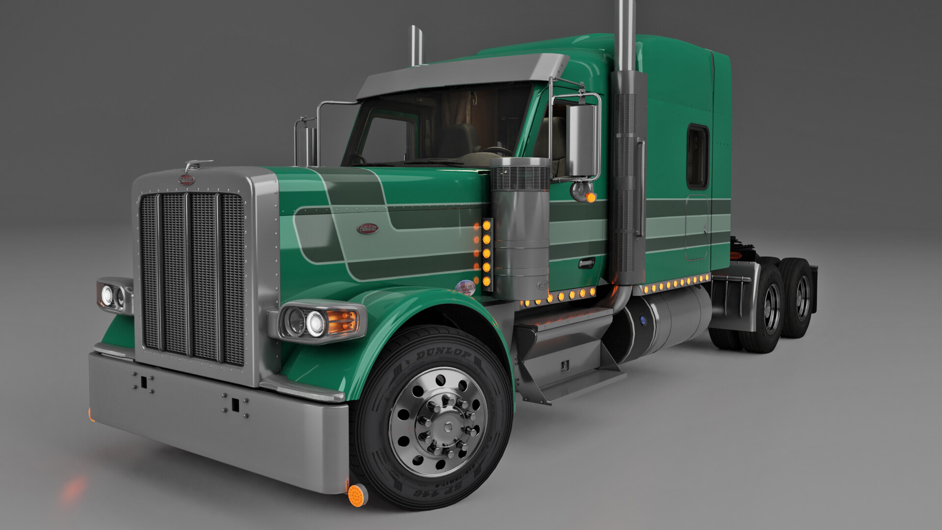 ArtStation - Peterbilt 589