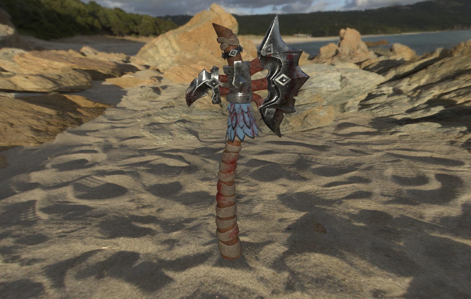 ArtStation - Dra'gora's Axe World Of Warcraft