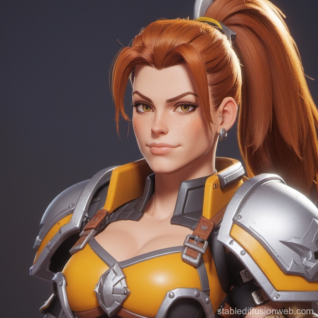 ArtStation - Overwatch Brigitte 6