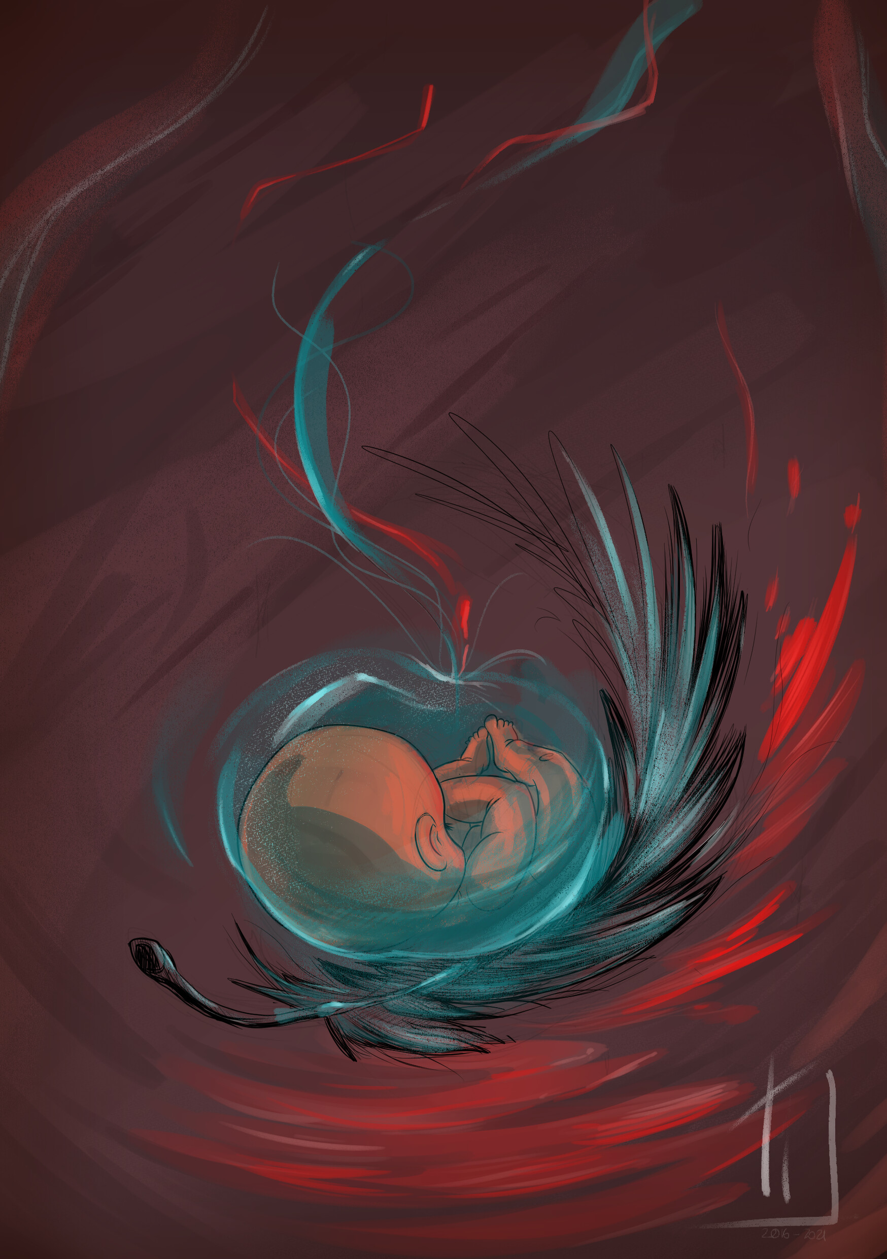 ArtStation - Life is hard sometimes