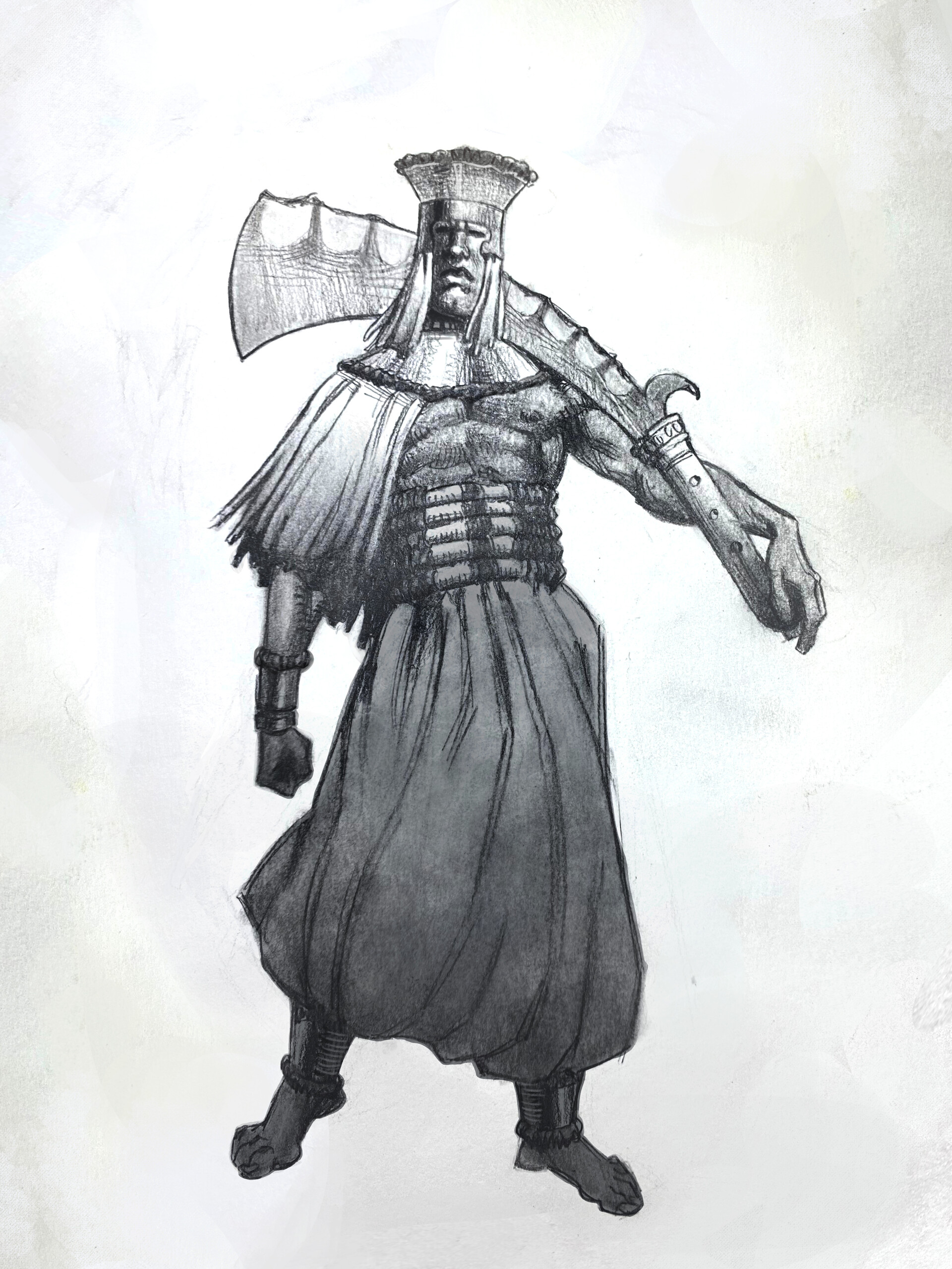 ArtStation - Machete Warrior