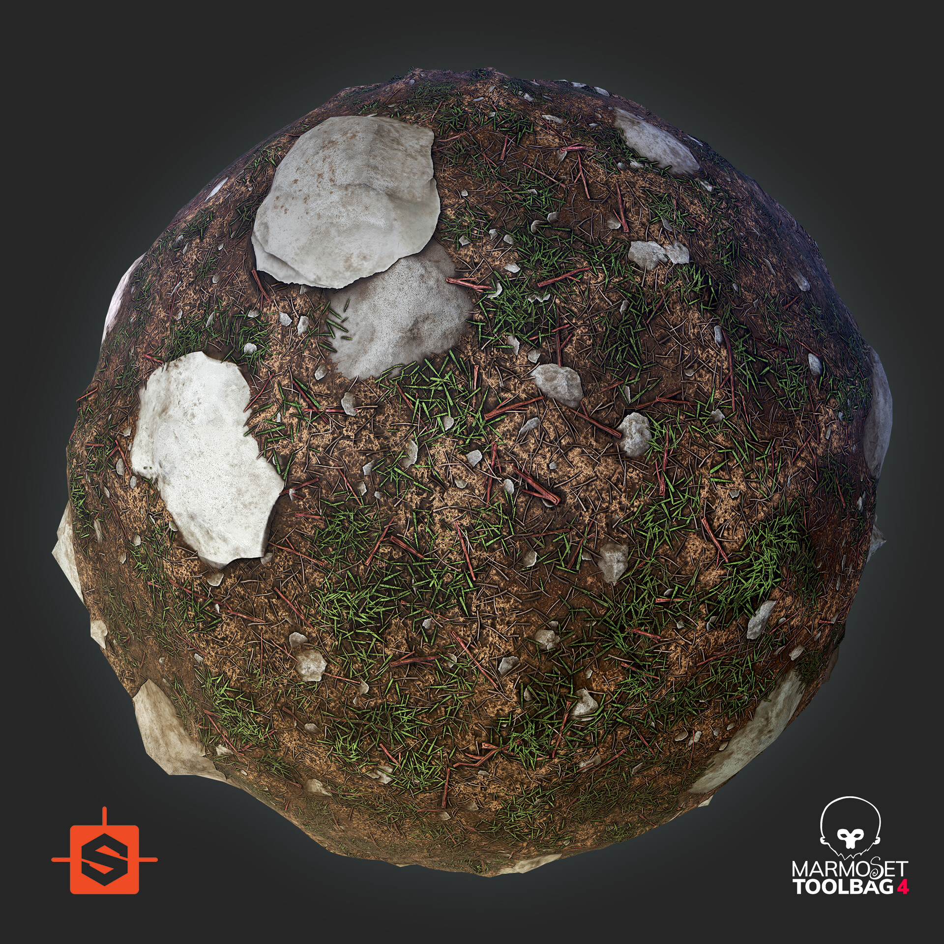 ArtStation - Rocky ground material