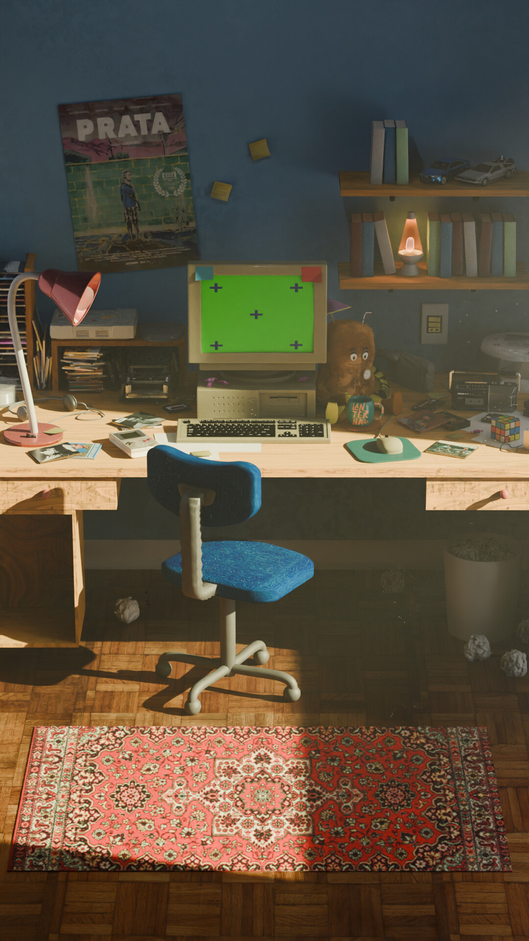 ArtStation - 2000's Computer Setup