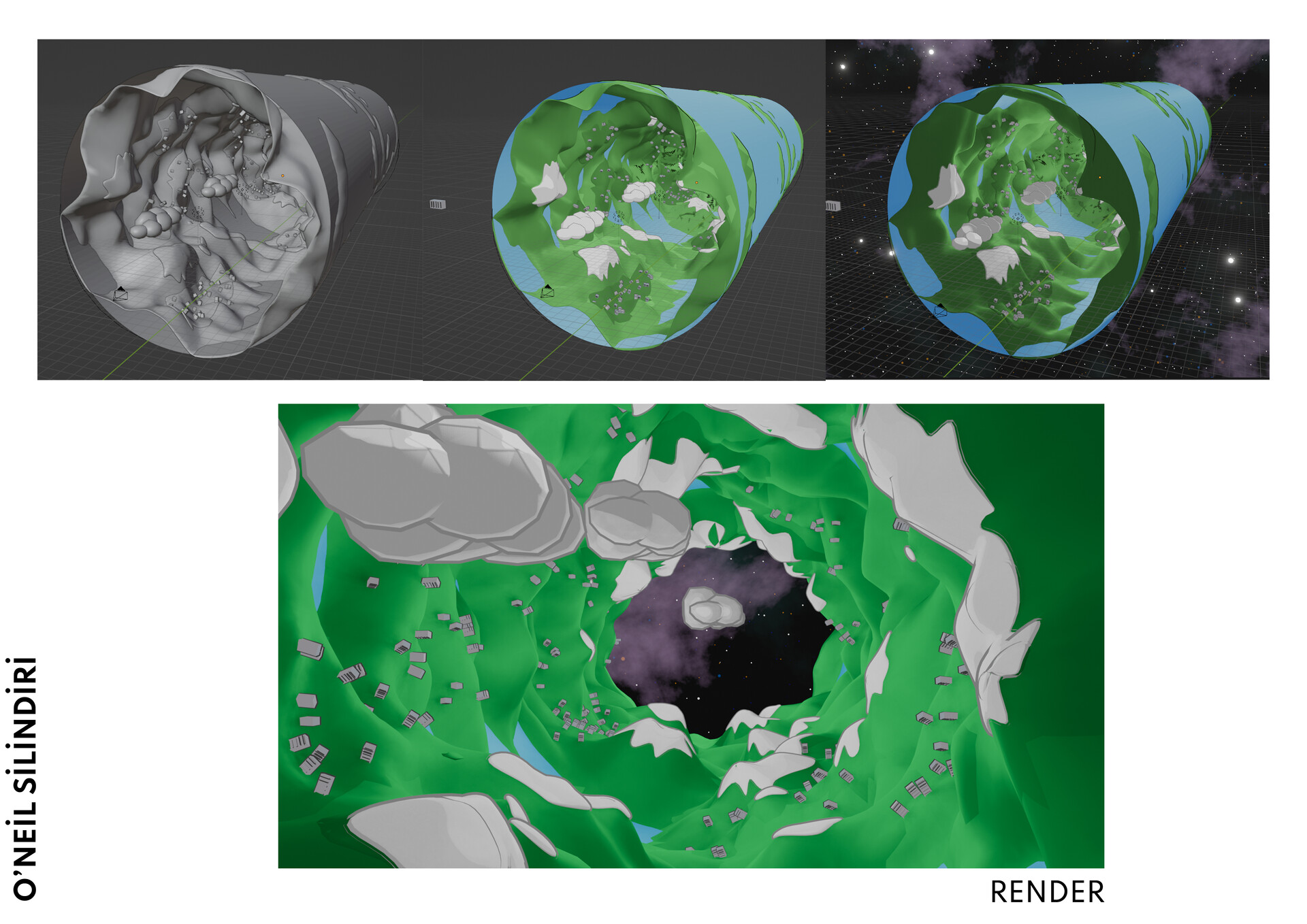 ArtStation - O'NEIL CYLINDER