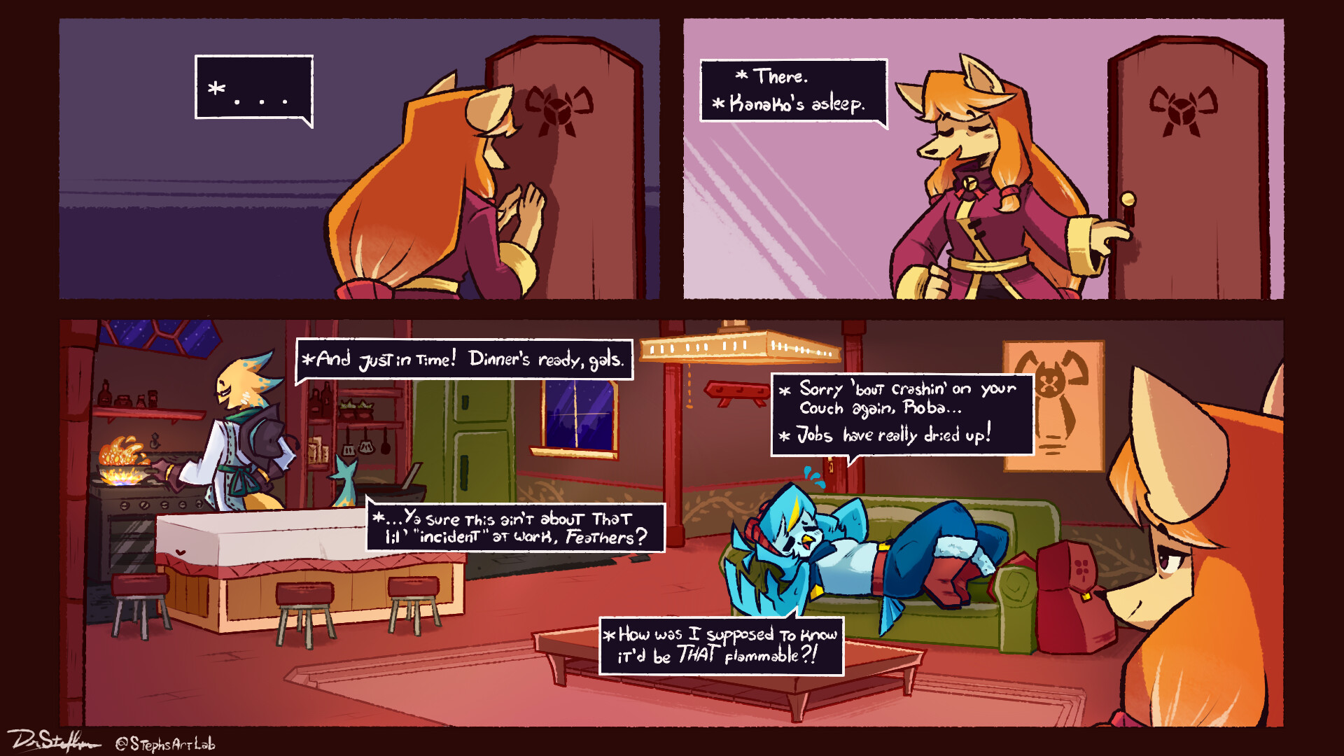 ArtStation - UNDERTALE Yellow: Golden Years "REUNION"