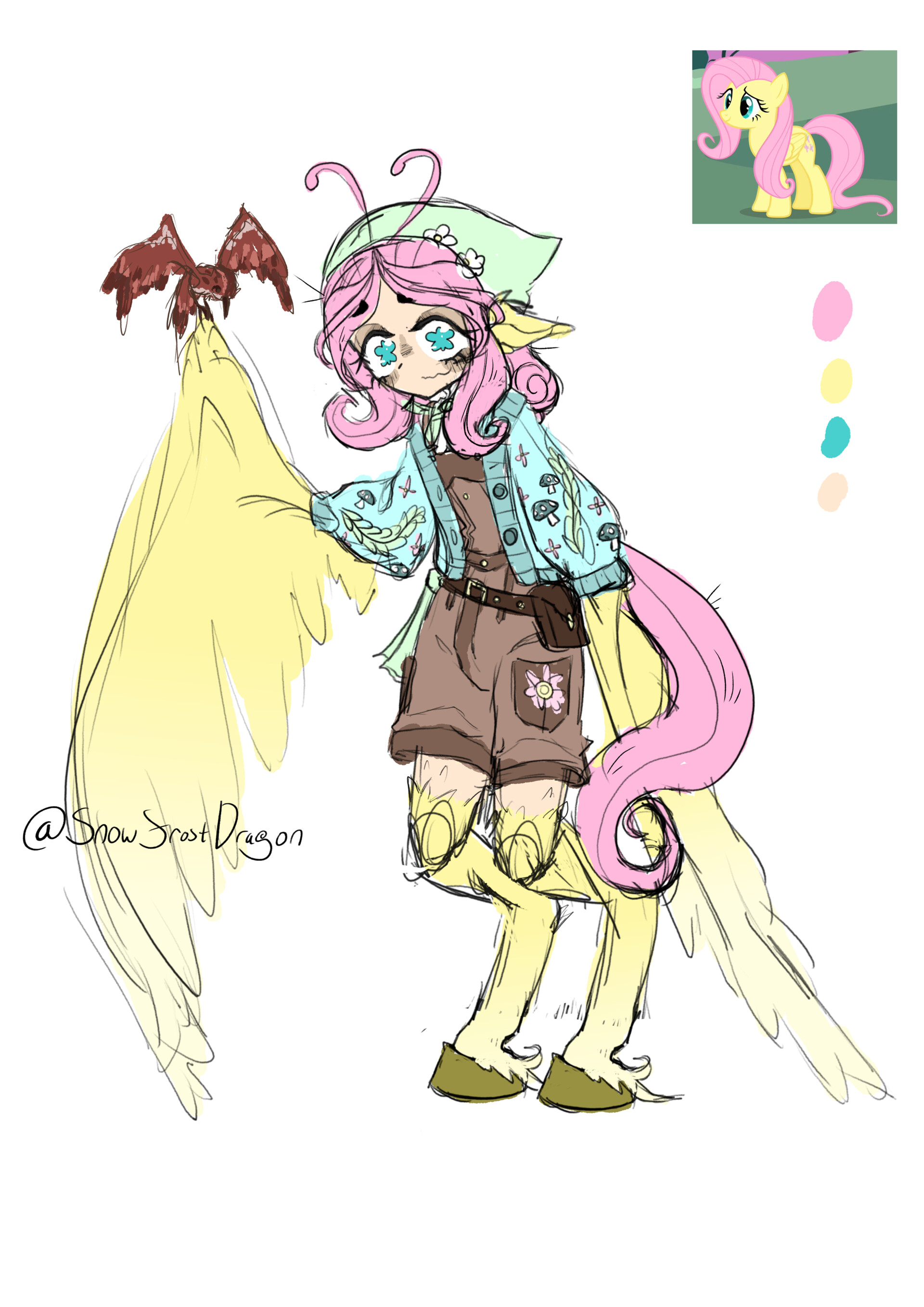 fluttershy anthropomorphic