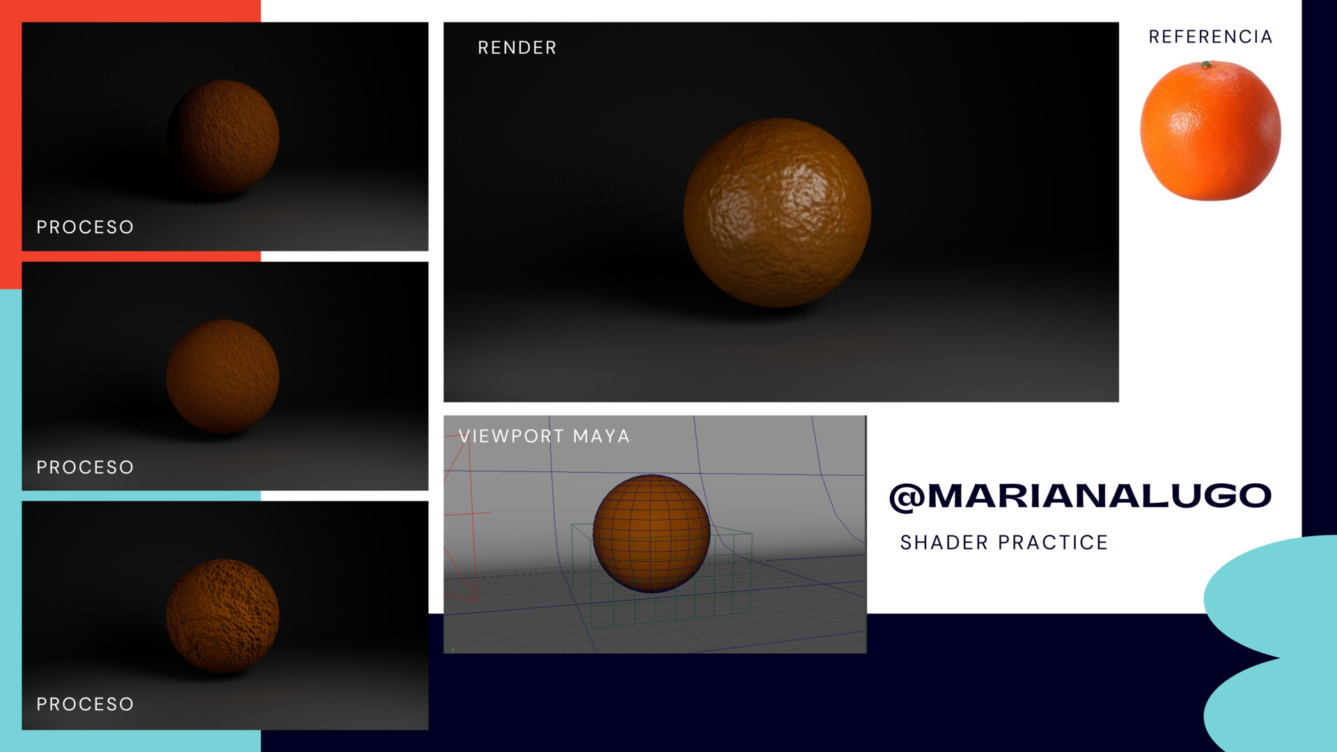 ArtStation - ORANGE - SHADER PRACTICE