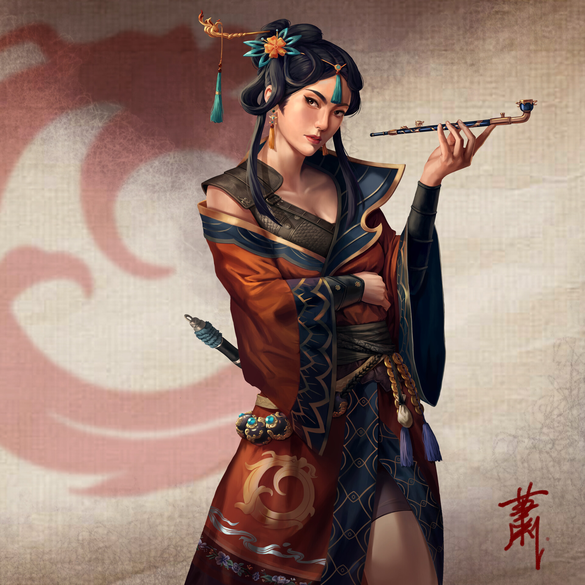 ArtStation - Character Concept-Zheng Yi Sao