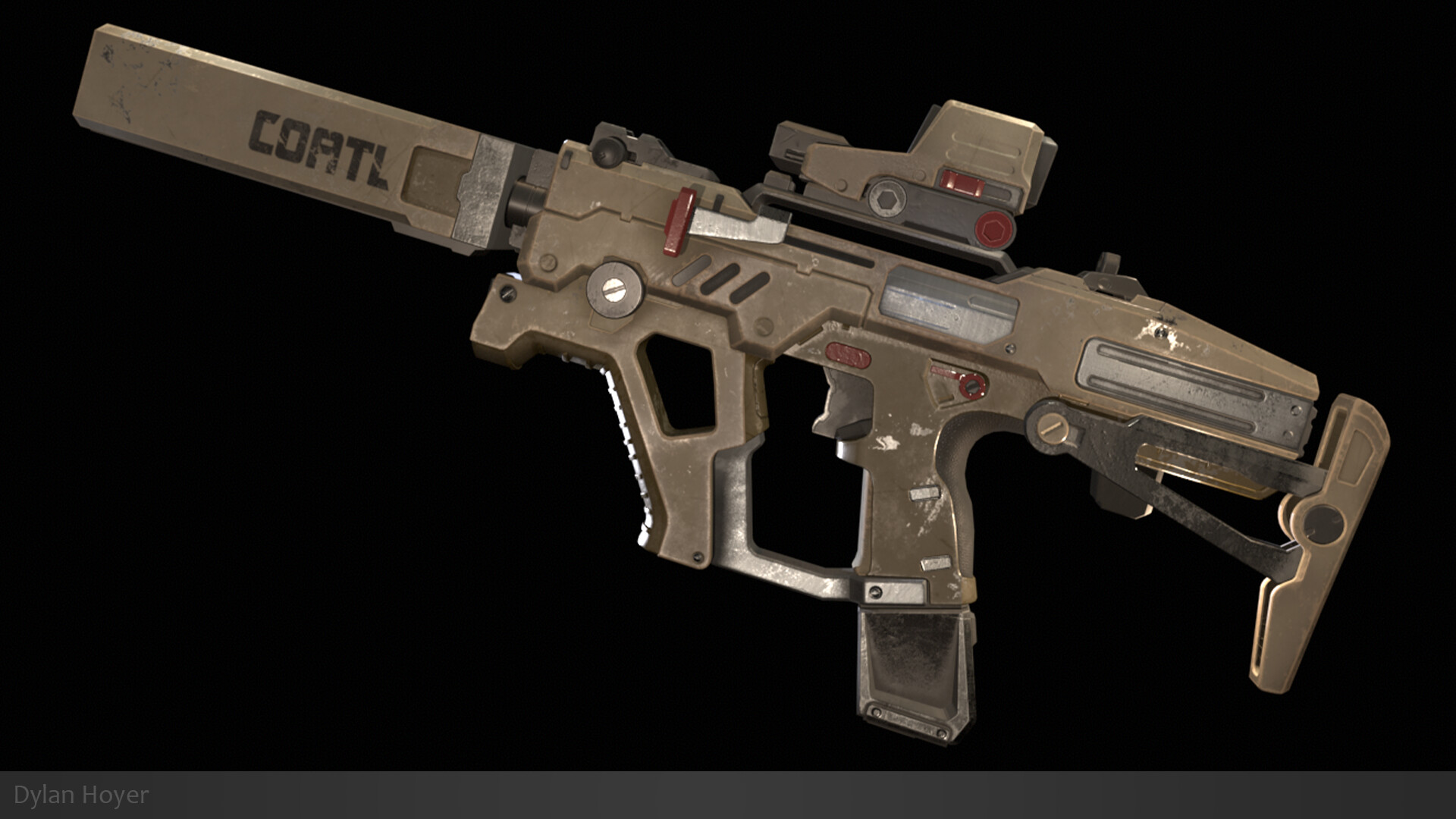 ArtStation - Military SMG