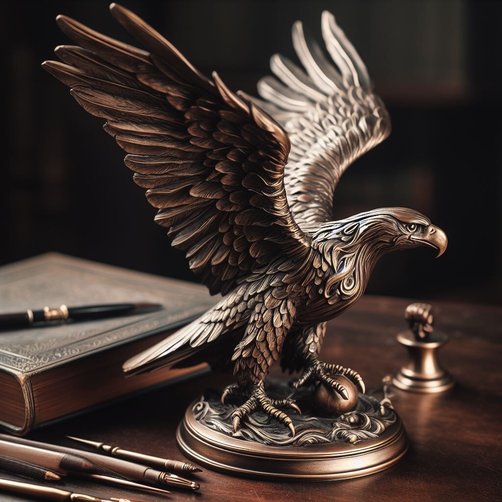ArtStation - Eagle. Old Bronze