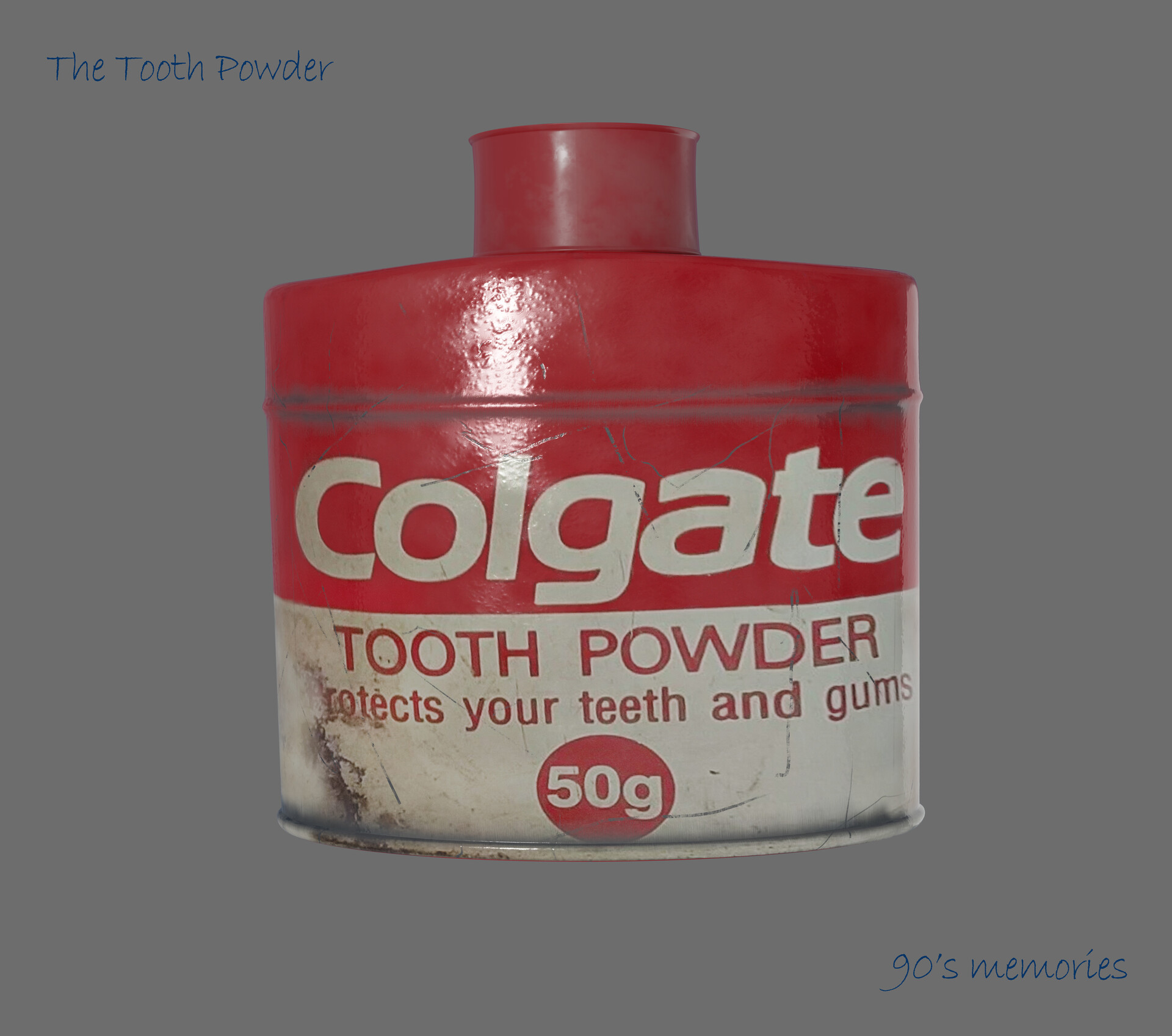ArtStation - 90's Memories - The Tooth Powder