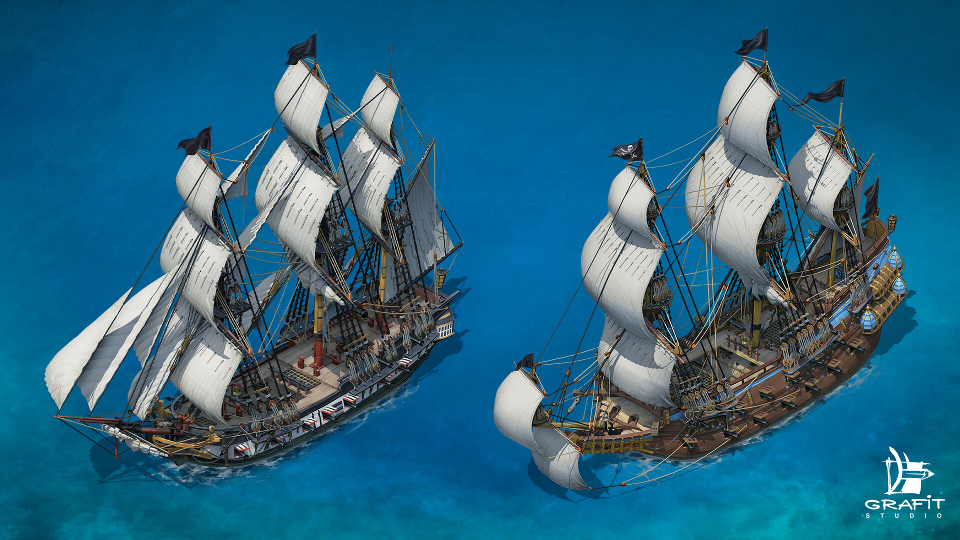 Grafit Studio - Ships for Ultimate Pirates