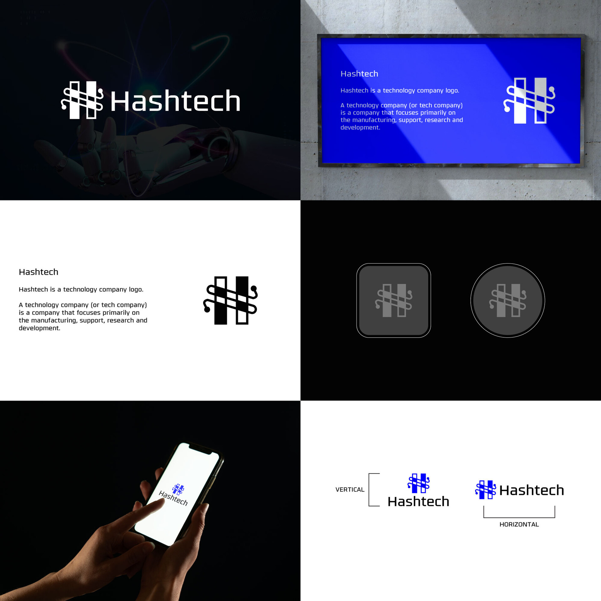 ArtStation - Technology Logo | Branding | Brand Identity Design