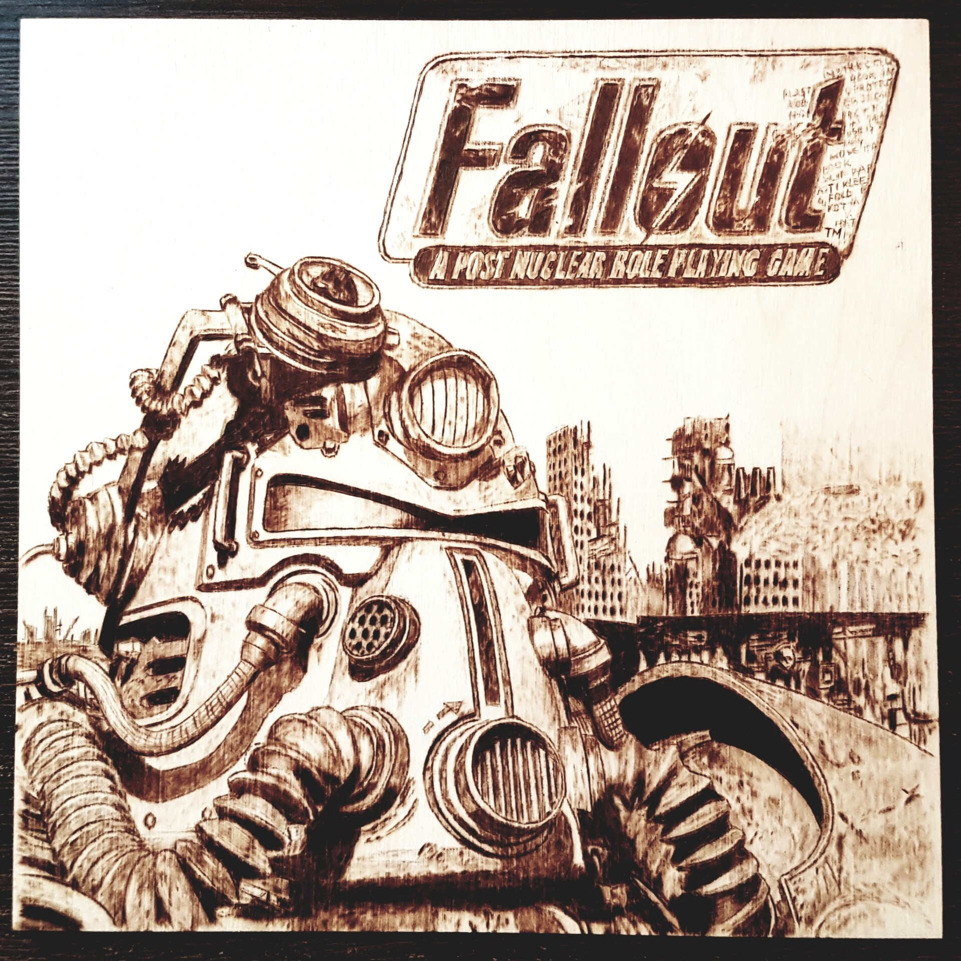 ArtStation - Fallout 1 Cover