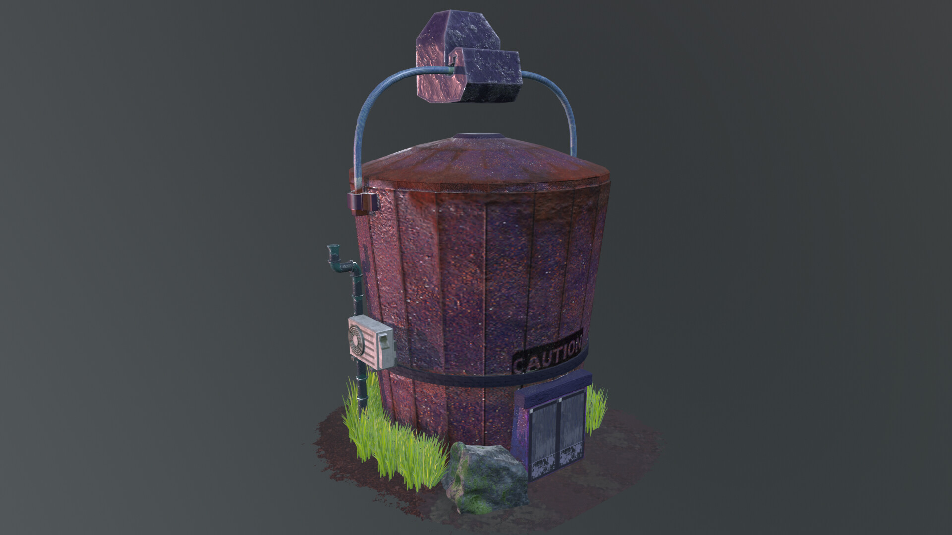 ArtStation - Bucket scene
