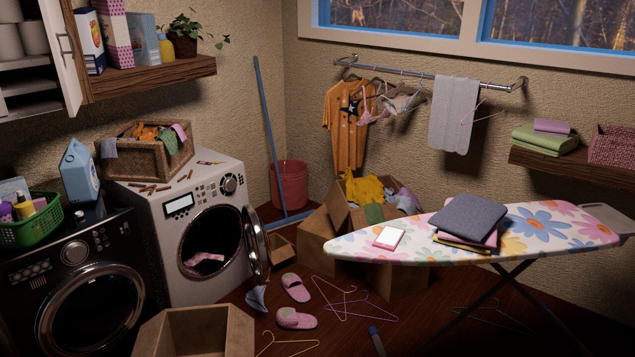 ArtStation - Laundry Room
