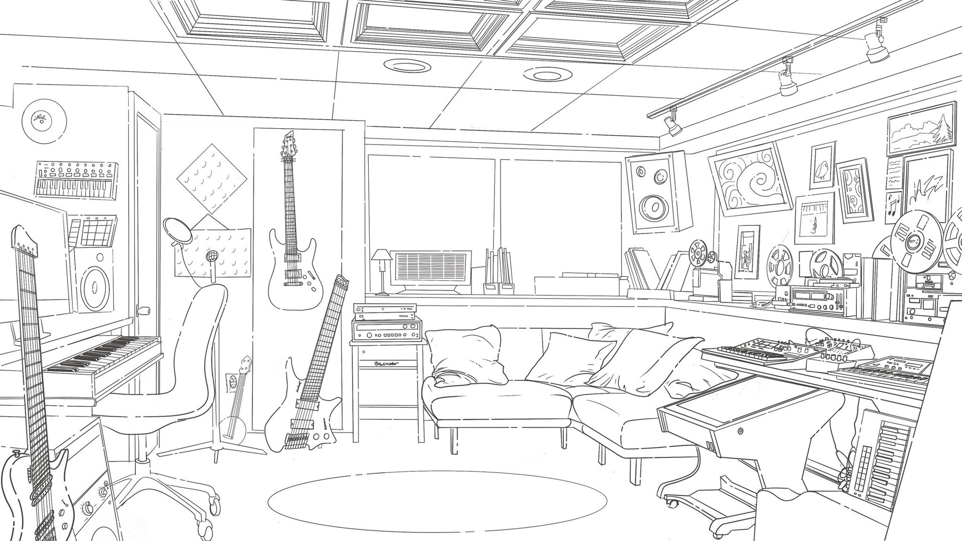 Koray Bakırkolu - Home Studio Layout Design