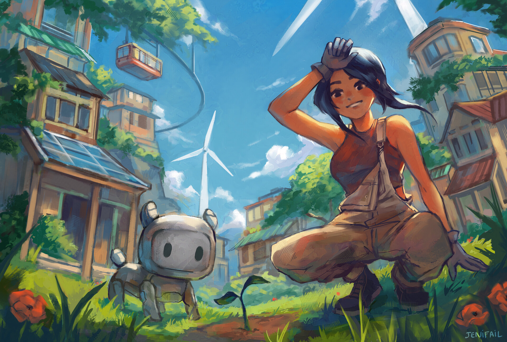 ArtStation - Solarpunk