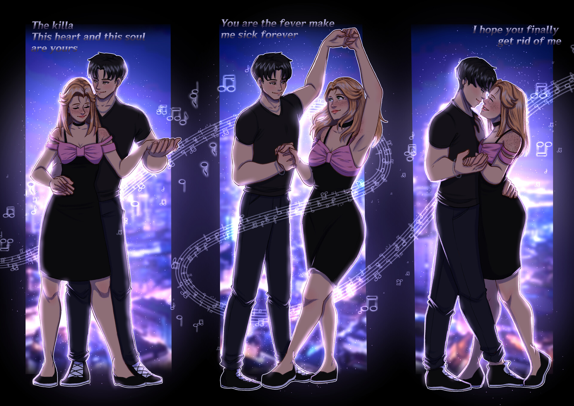 ArtStation - Sweet dance