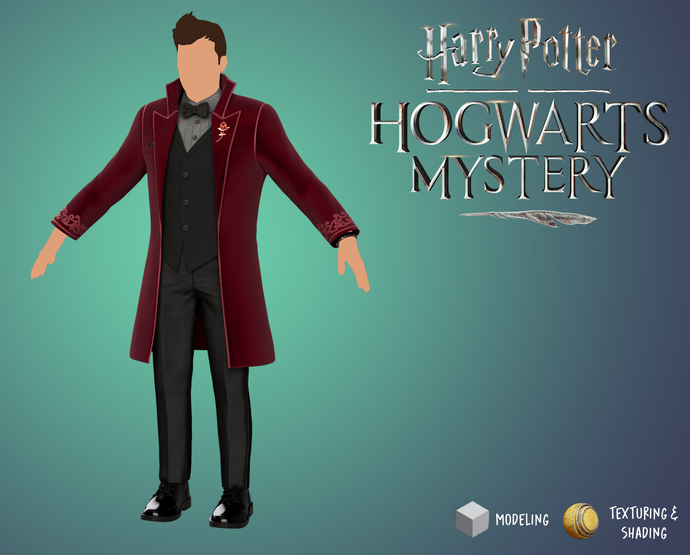 ArtStation - Barnaby Tuxedo Modeling / Texturing & Shading