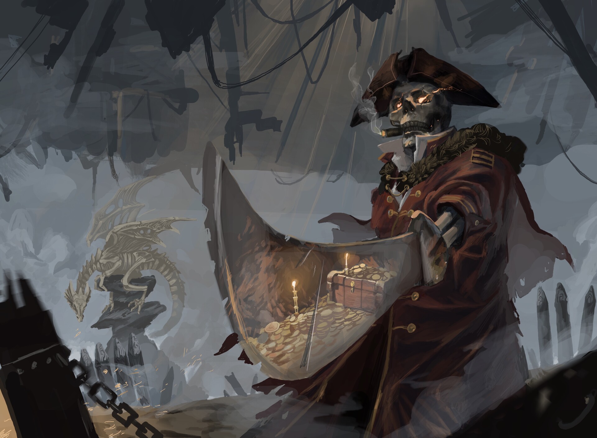 ArtStation - Undead pirate