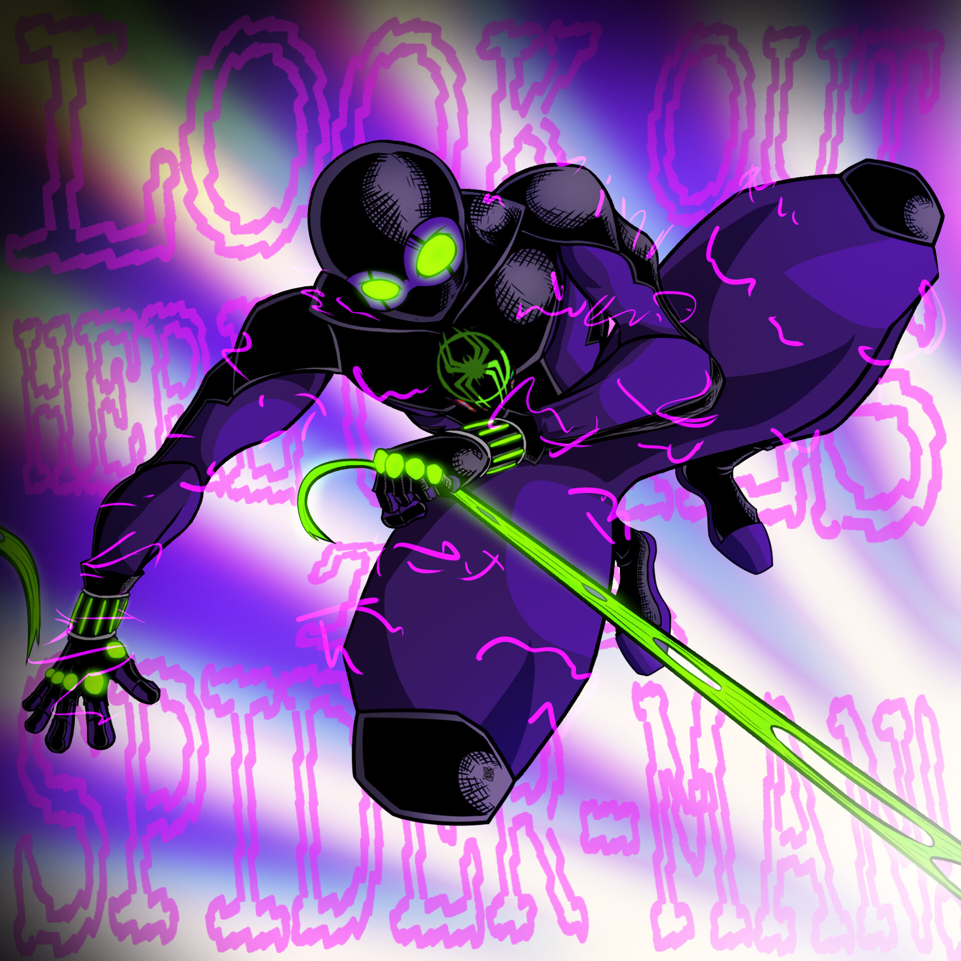 ArtStation - Spidersona Character Design Commission