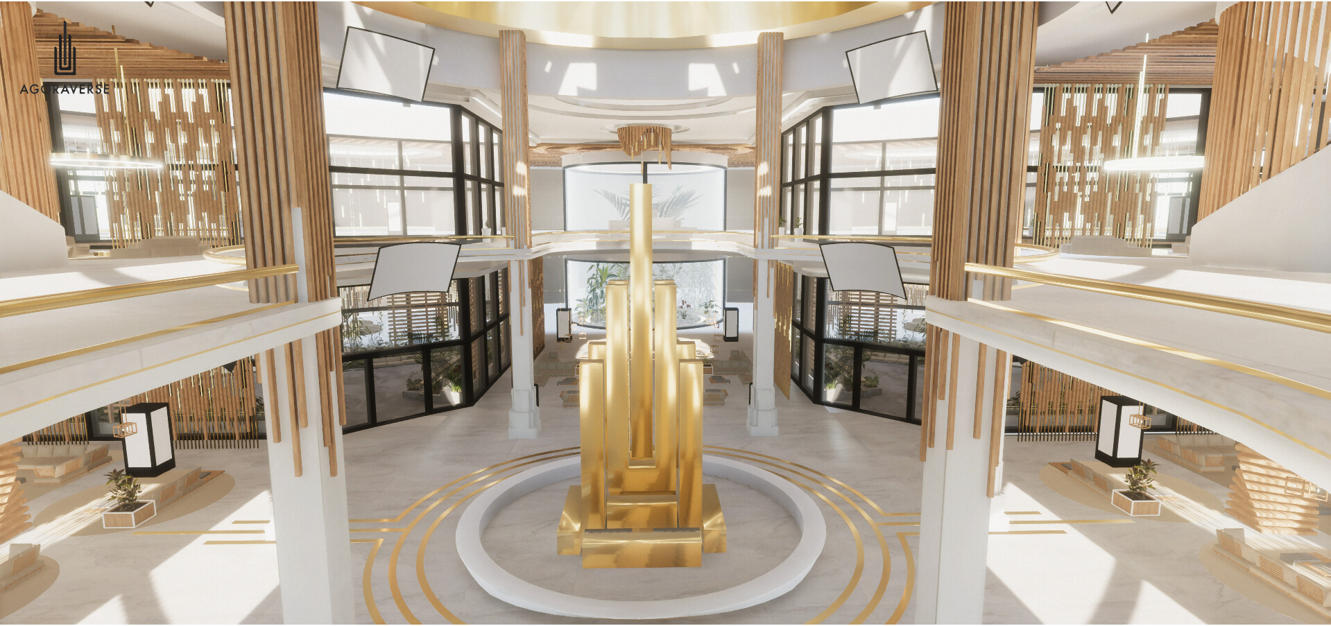 ArtStation - 3D Hotels - Agoraverse Metavers