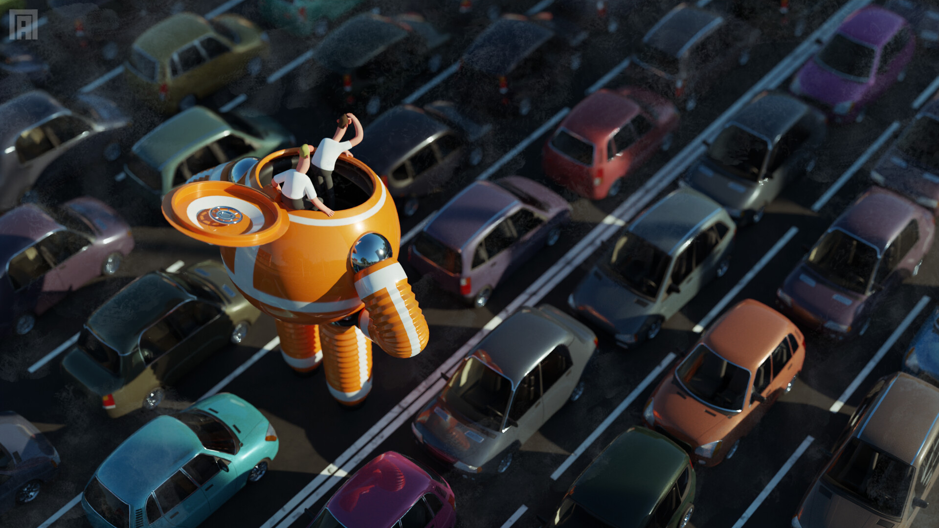 ArtStation - Traffic Jam