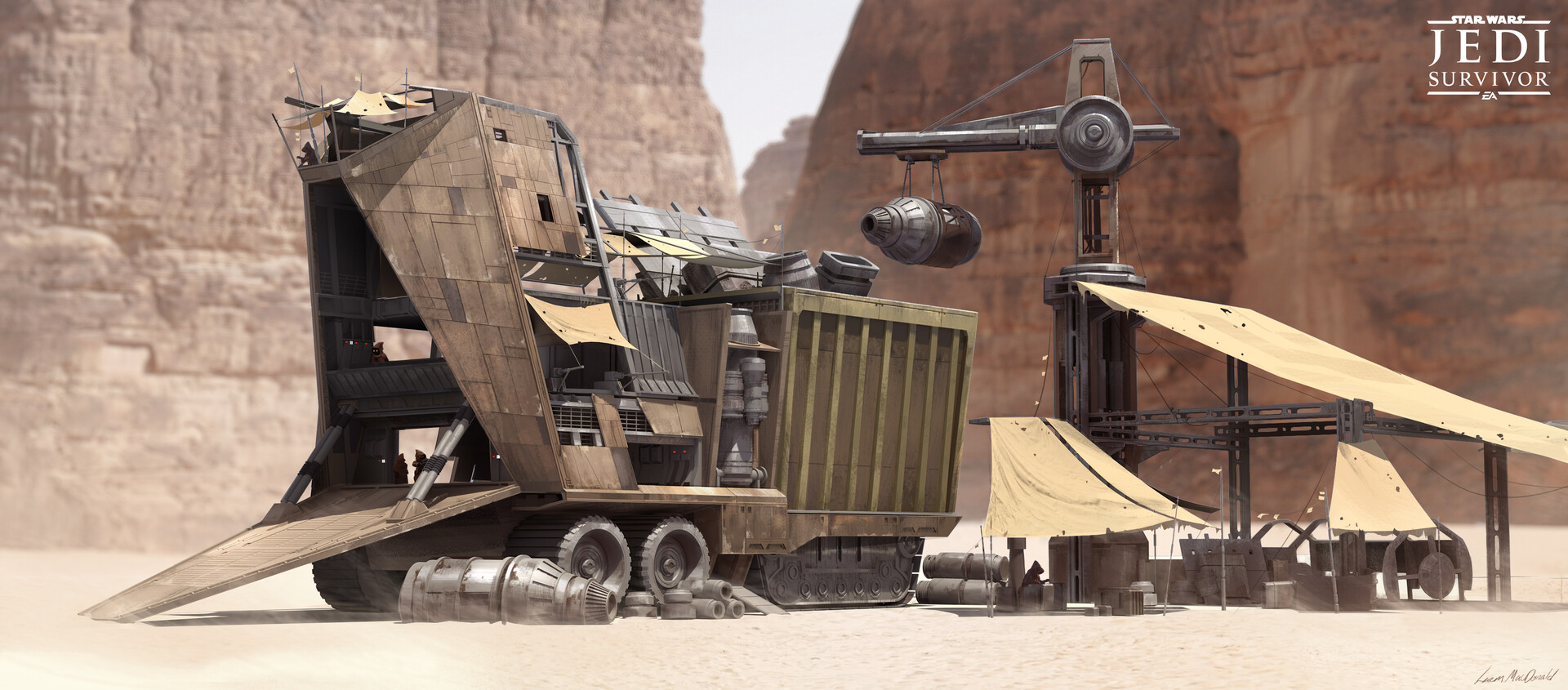 ArtStation - Kobah Sand Crawler