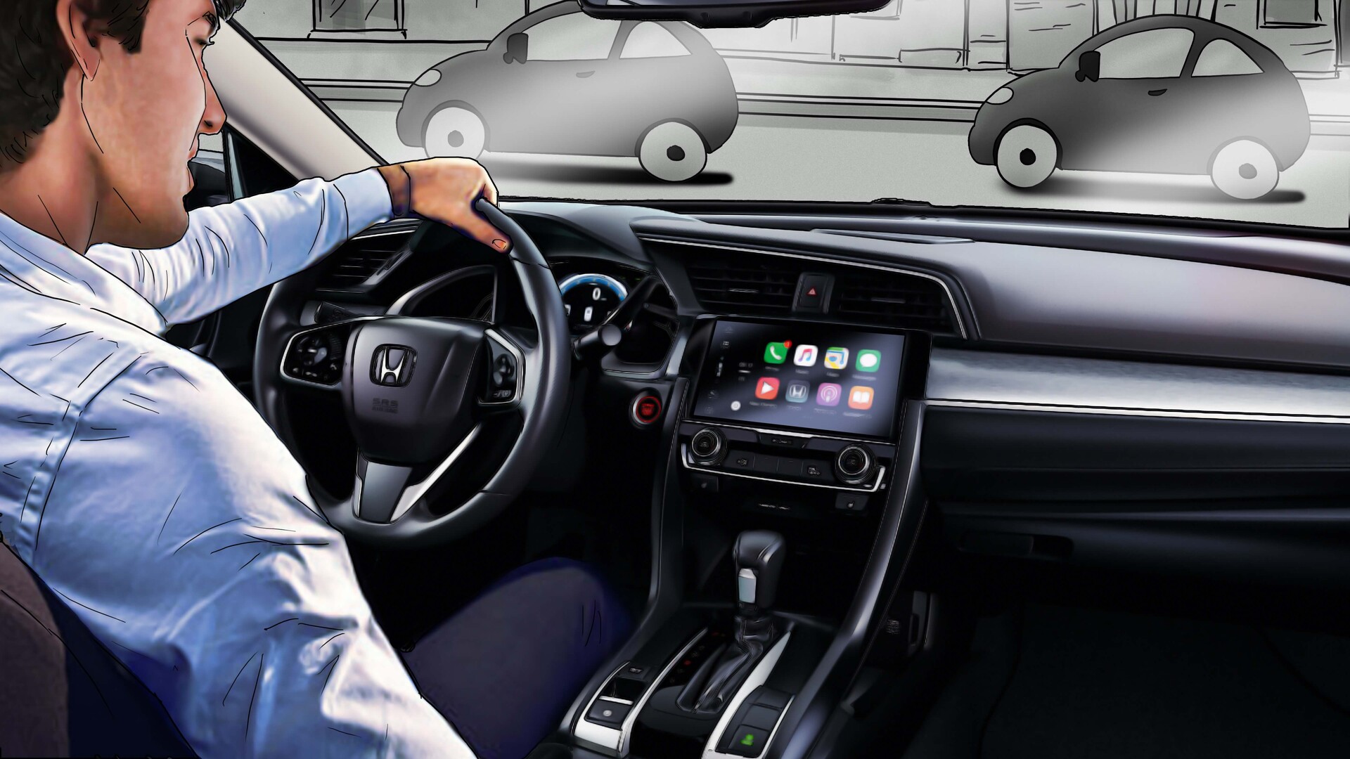 Famous Frames ArtStation - Eddy Mayer - Honda