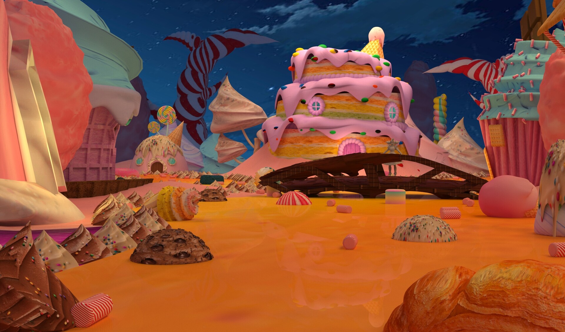 ArtStation - Candy land