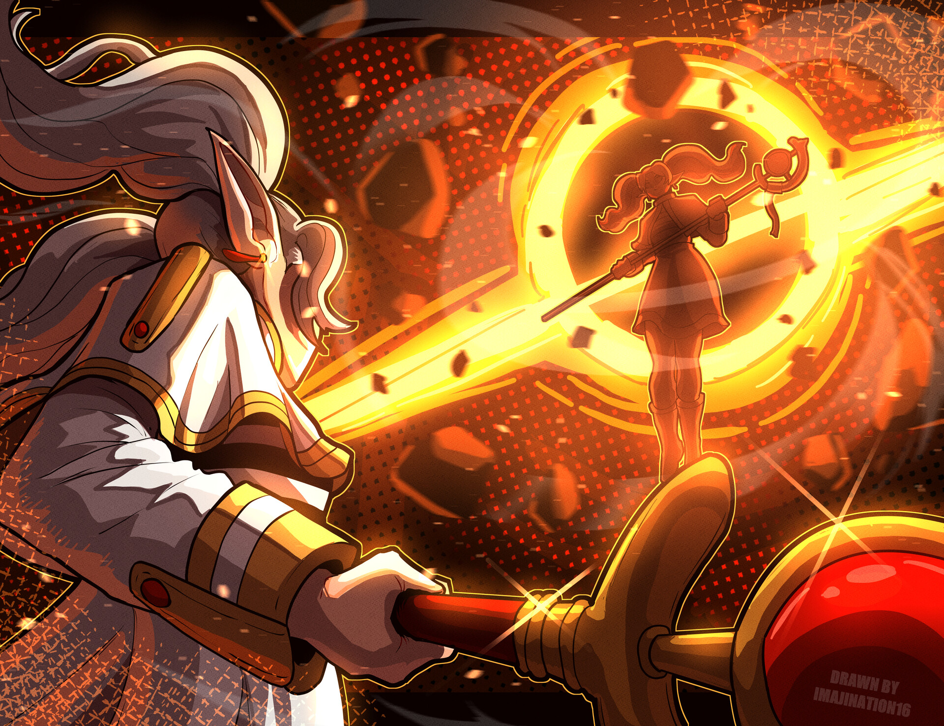 ArtStation - Frieren vs Clone (Sousou no Frieren) fanart