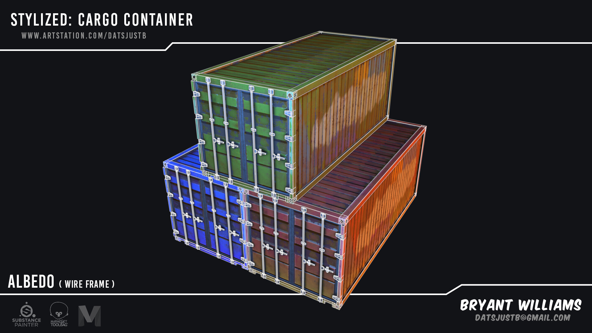 Bryant Williams - Stylized: Cargo Container