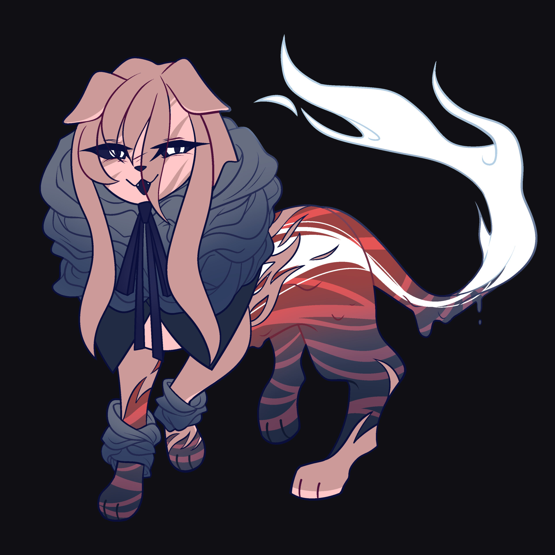 ArtStation - Mauve Pale Fire Kitty